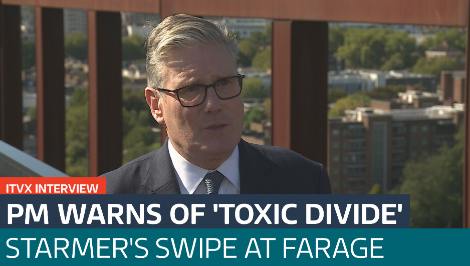 'Division devalues our flag': Starmer discusses patriotism, protesters ...