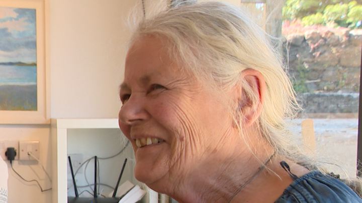 Artist, 83, opens her first ever solo exhibition | UTV | ITV News