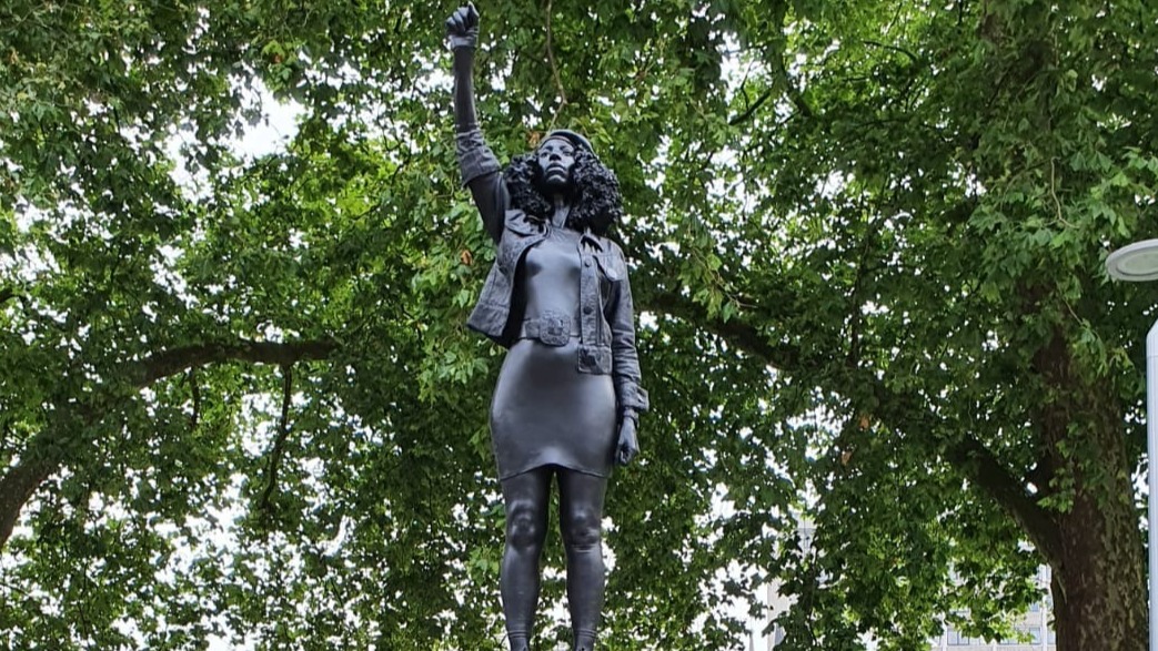 Edward Colston statue replaced by sculpture of Black Lives Matter ...