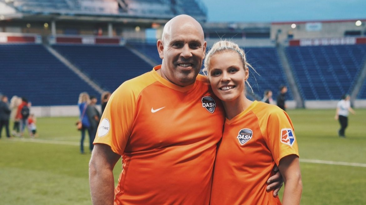 Harrogate's England football star Rachel Daly opens up about her father ...