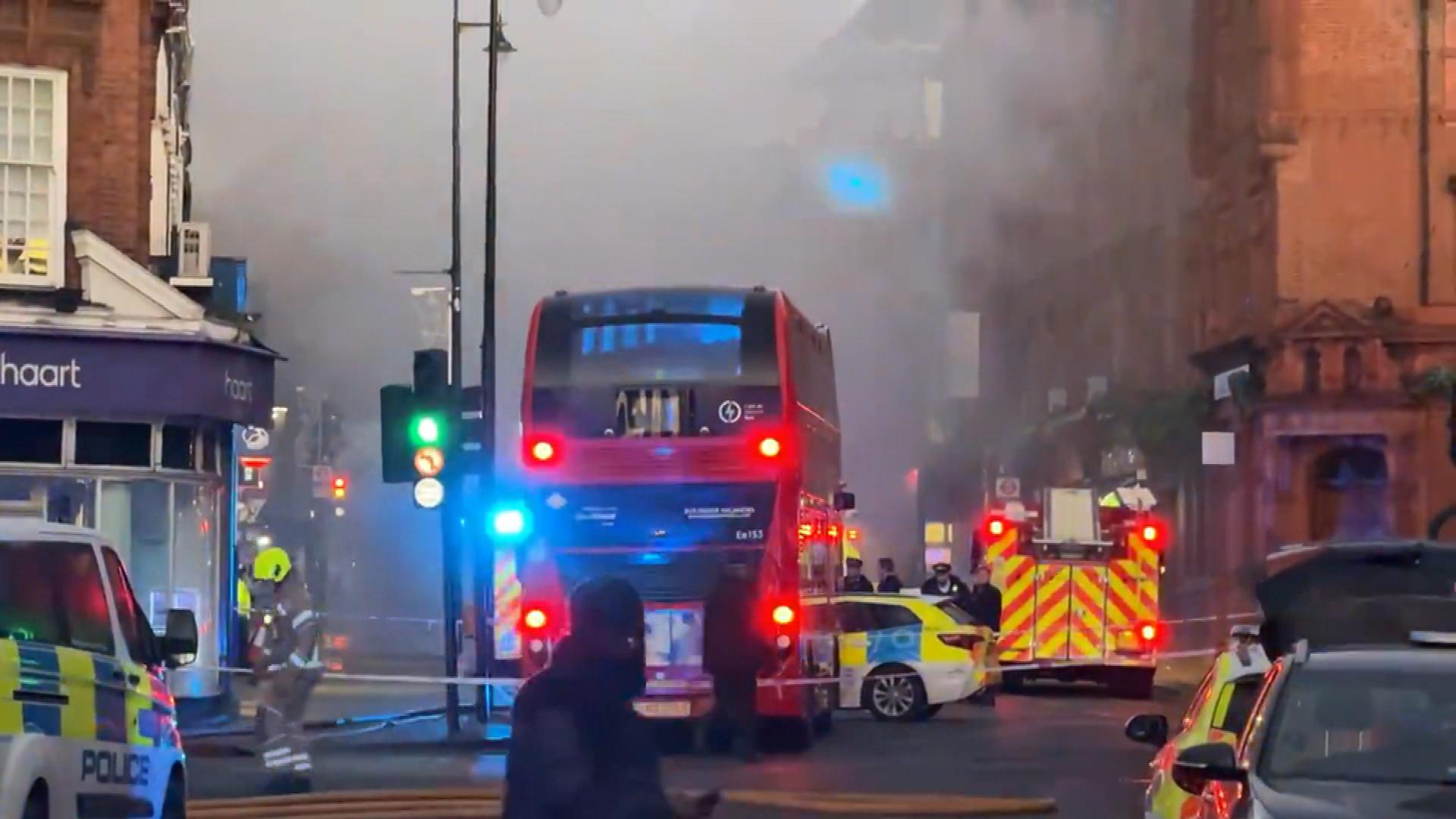 Transport for London to investigate double decker bus fire in Wimbledon ...