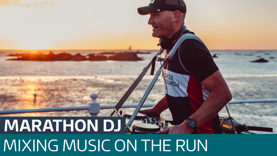 Jersey man looks to become first person to run a marathon while DJing ...