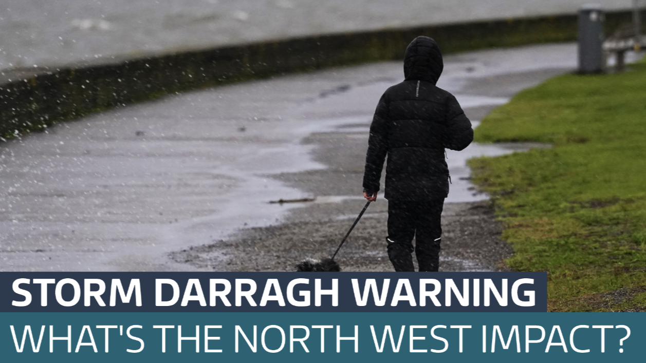 Storm Darragh: What does the amber warning mean for the North West ...