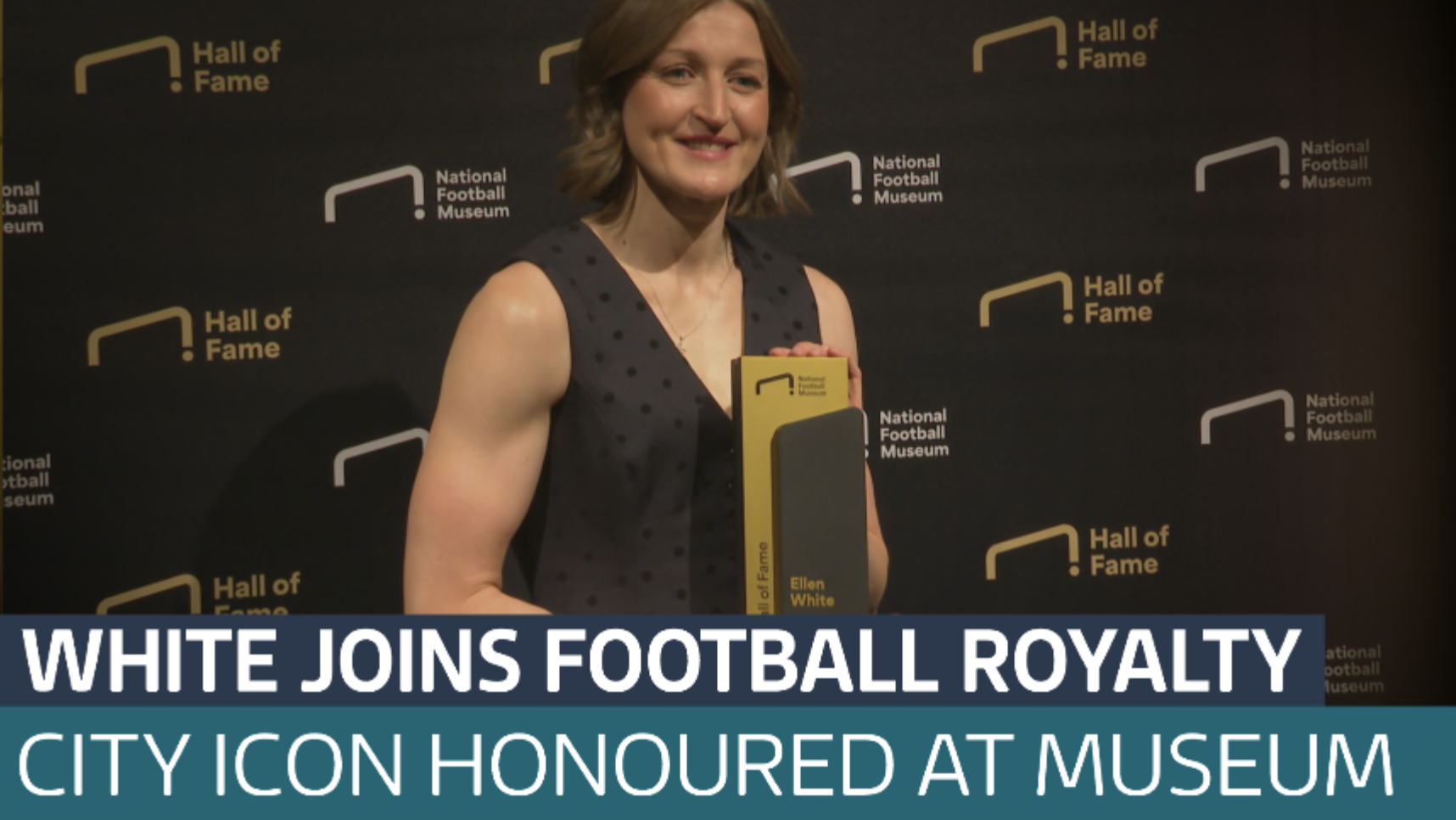 Ex-Man City Women's striker Ellen White inducted into Hall of Fame at ...