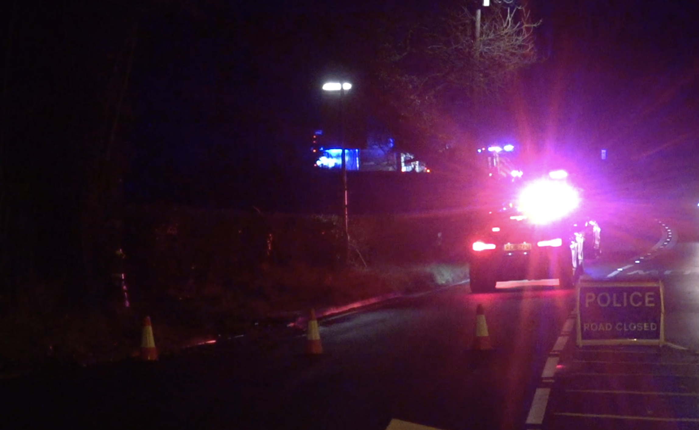 Woman left with life threatening injuries after crash with lorry on ...