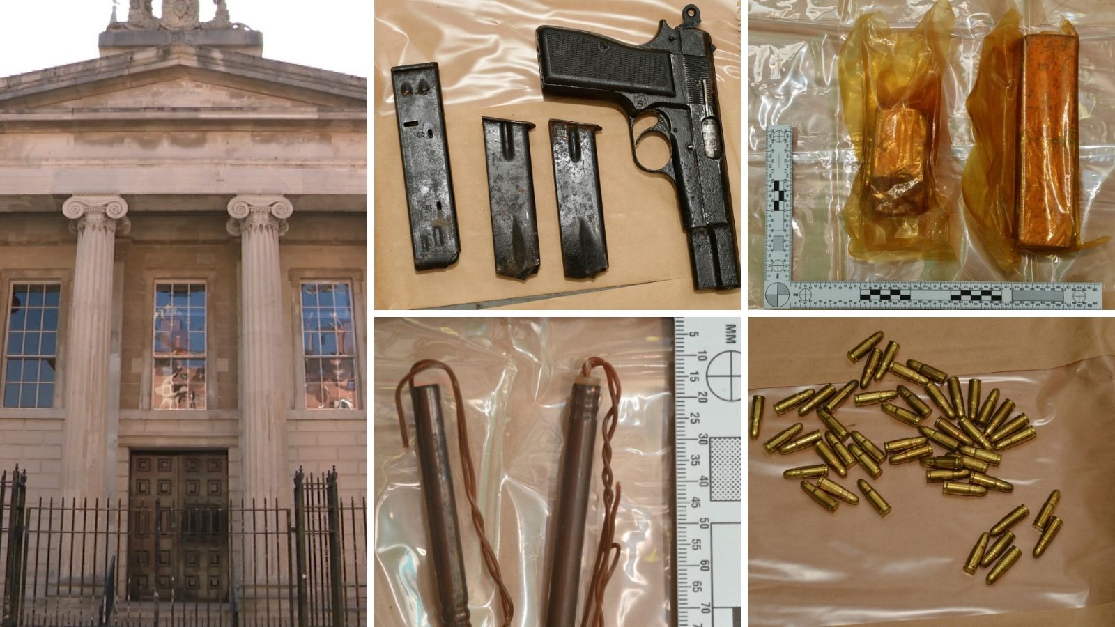 John Martin Kelly, 43, appears in court after discovery of arms and ...