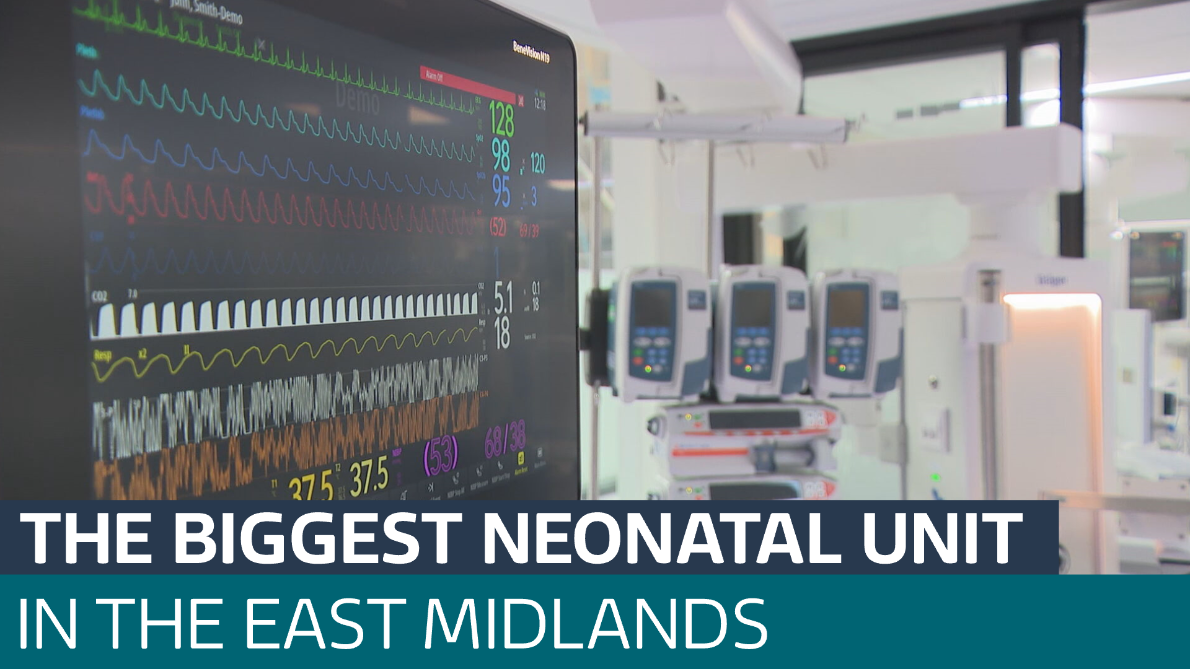 Largest neonatal unit in the East Midlands opens at Queens Medical ...