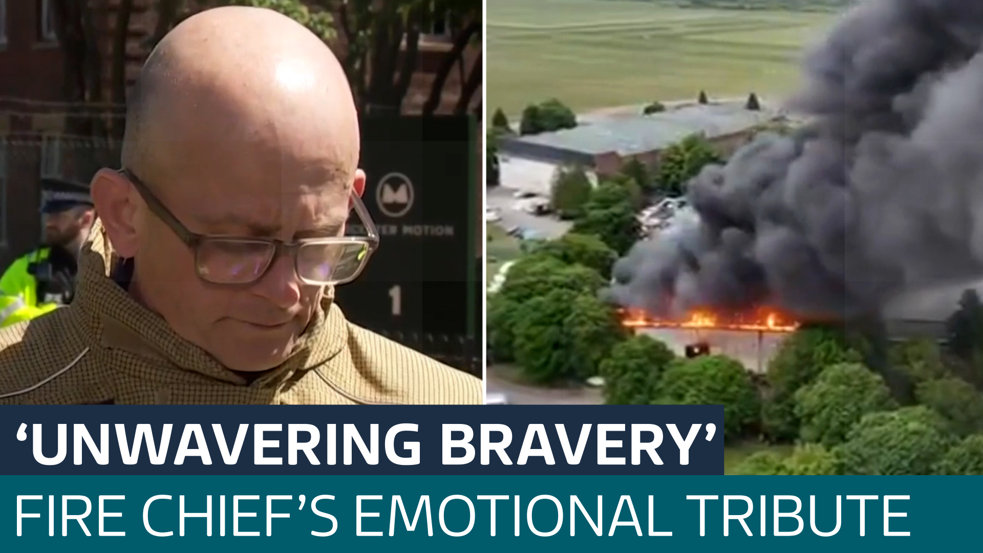 Fire Chief shares emotional tribute after two firefighters killed in ...