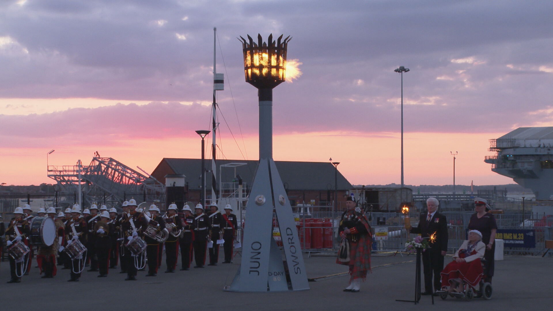 Portsmouth leads nation in lighting D-Day beacons to mark 80th ...