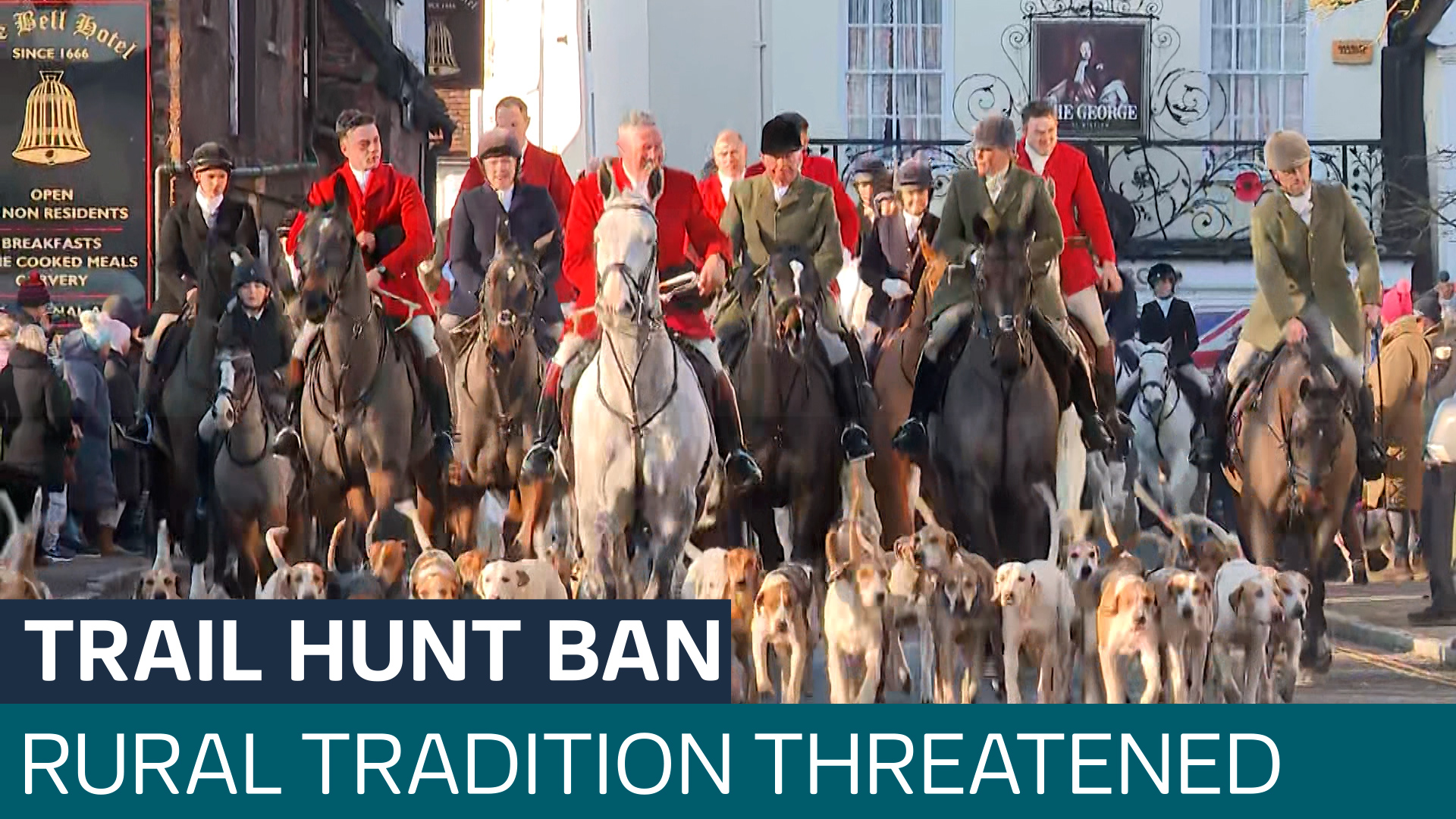 Boxing Day trail hunts held across UK despite Government pledge to ban ...