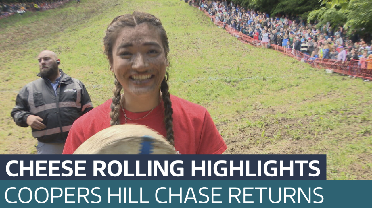 Daredevils travel from across the world for annual cheese rolling ...