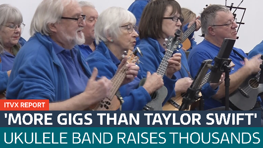 Meet the ukulele orchestra that's raising money for children's and ...