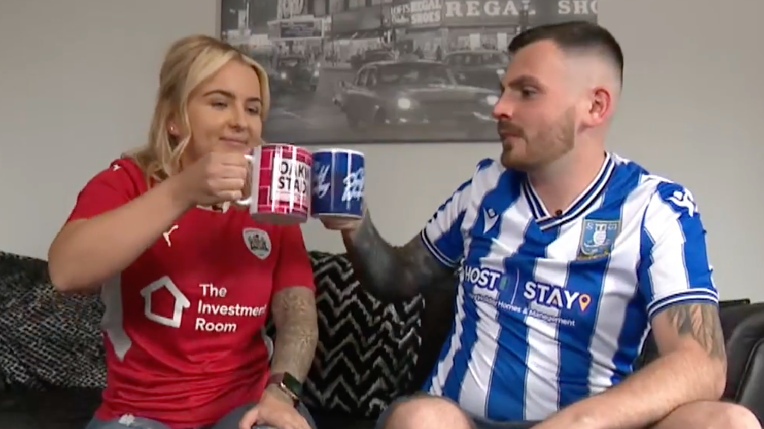 Fans of rival clubs Barnsley and Sheffield Wednesday speak ahead of ...