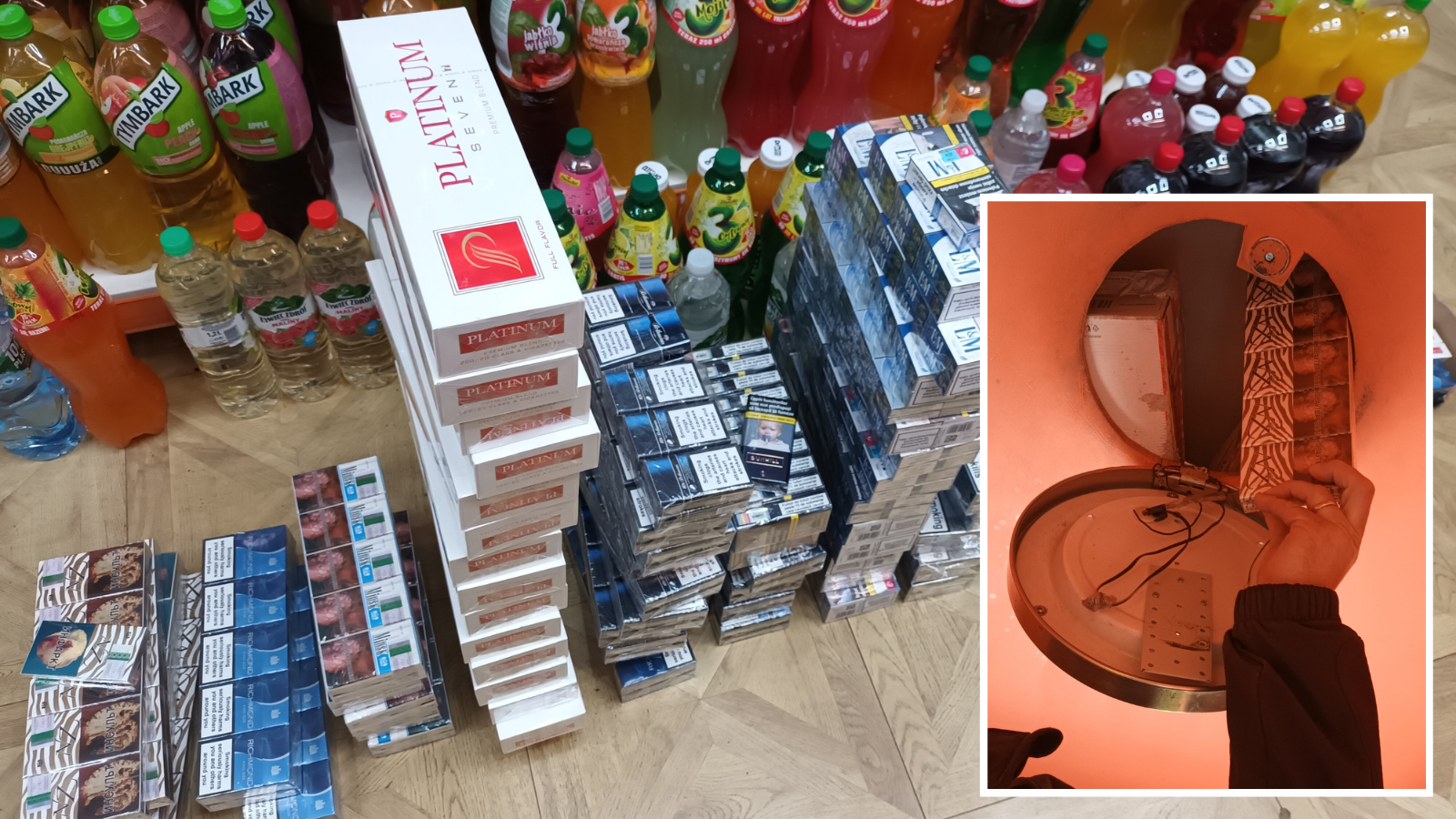 Officers seize biggest haul of illegal cigarettes worth £130k from ...