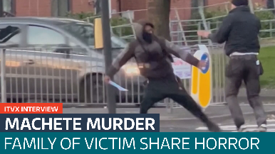 Family of man murdered with machete say watching CCTV of attack was the ...