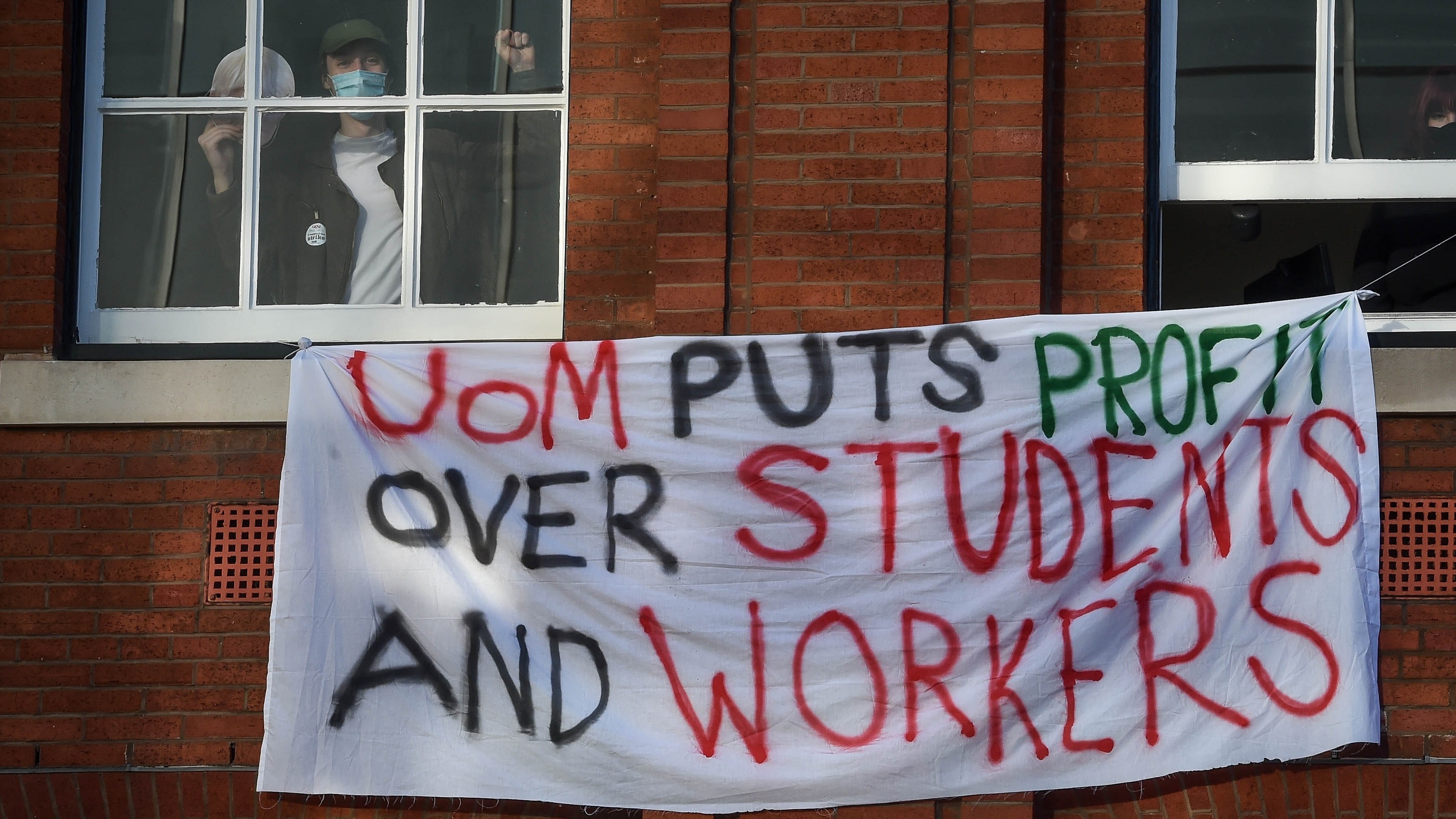 Manchester University students occupy three campus buildings in row ...