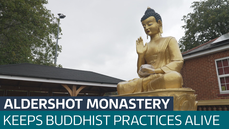 Aldershot Buddhists held one of their biggest events of the year ...