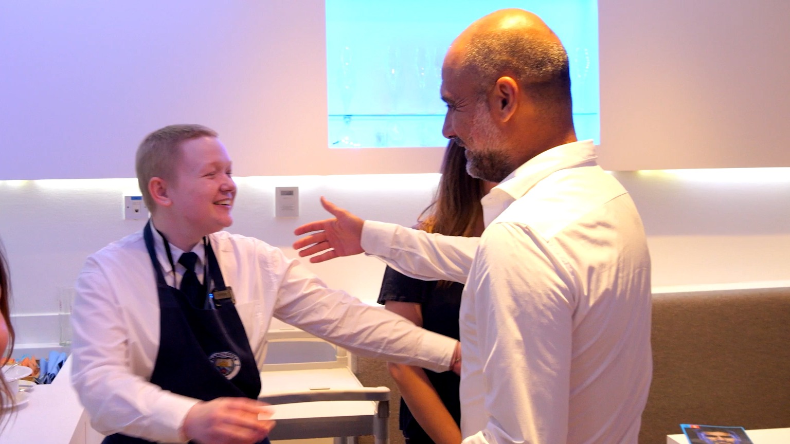 Student cancer patient Erin given huge matchday surprise by Pep ...
