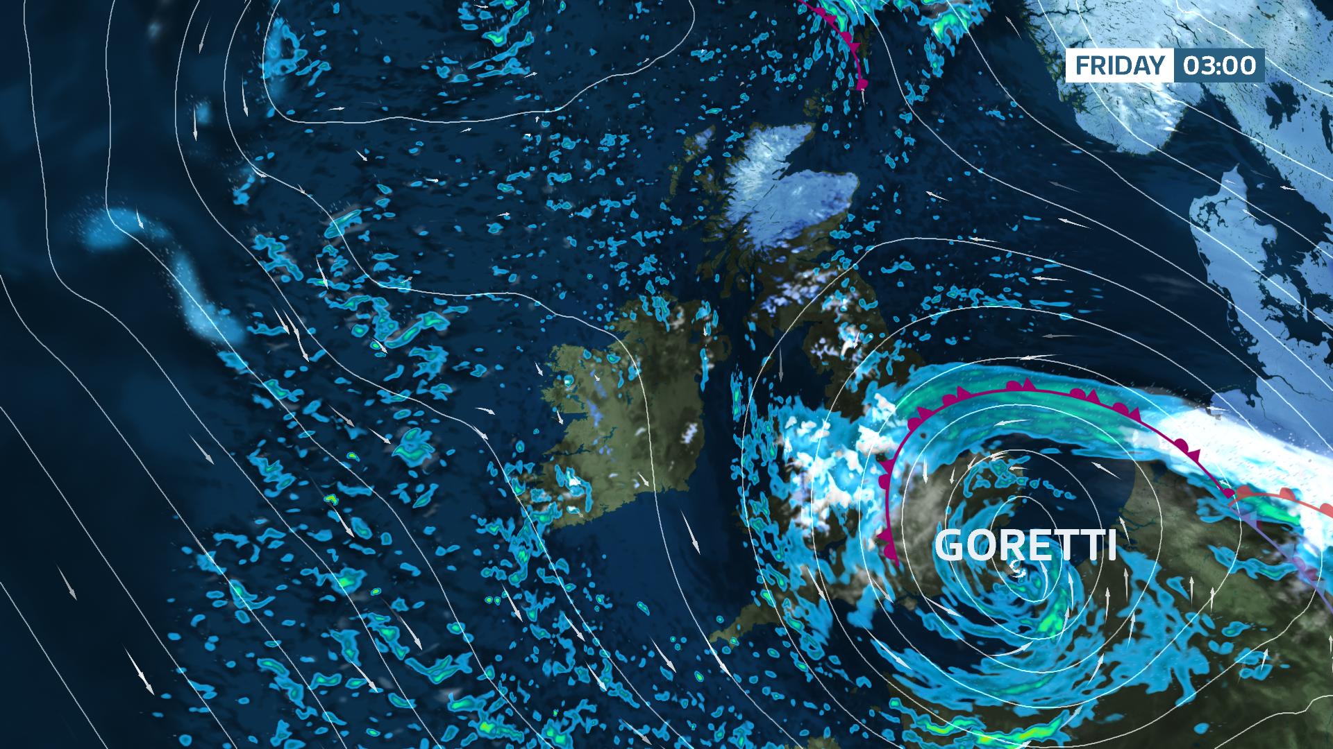 Storm Goretti: what path did the storm take and where was worst hit ...