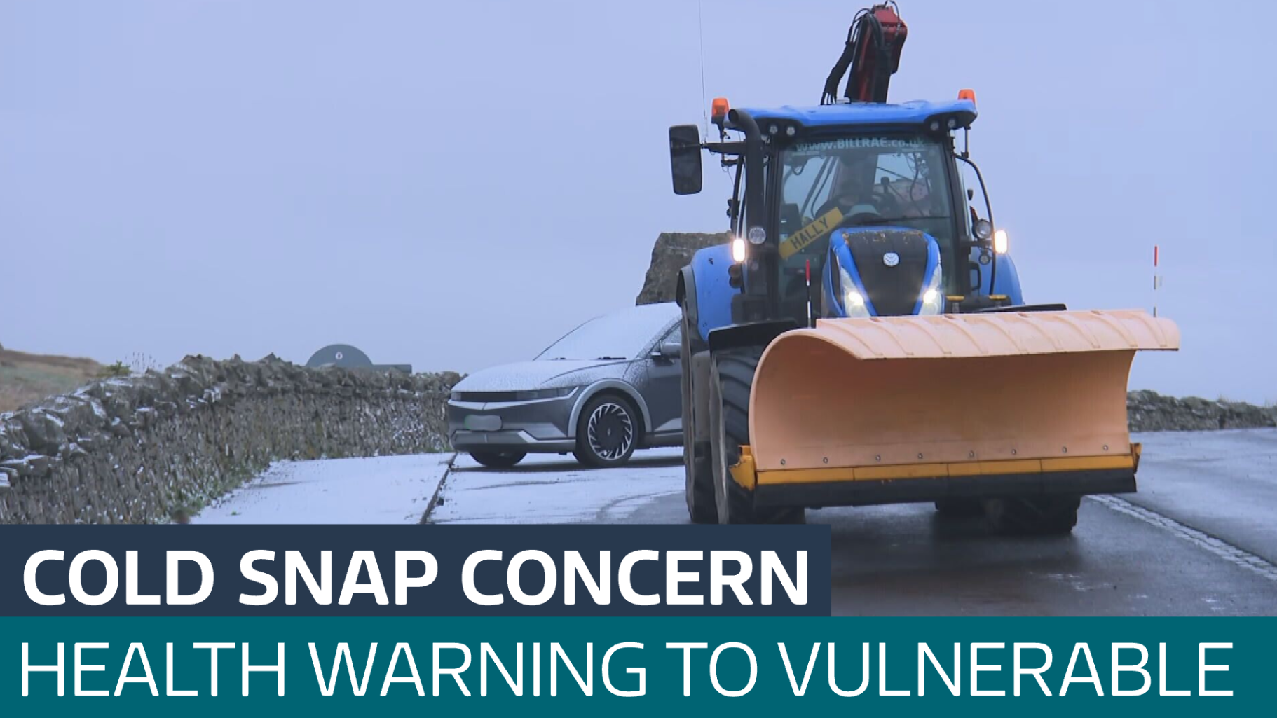 Amber alert prompts health warning as temperatures drop with chance of ...