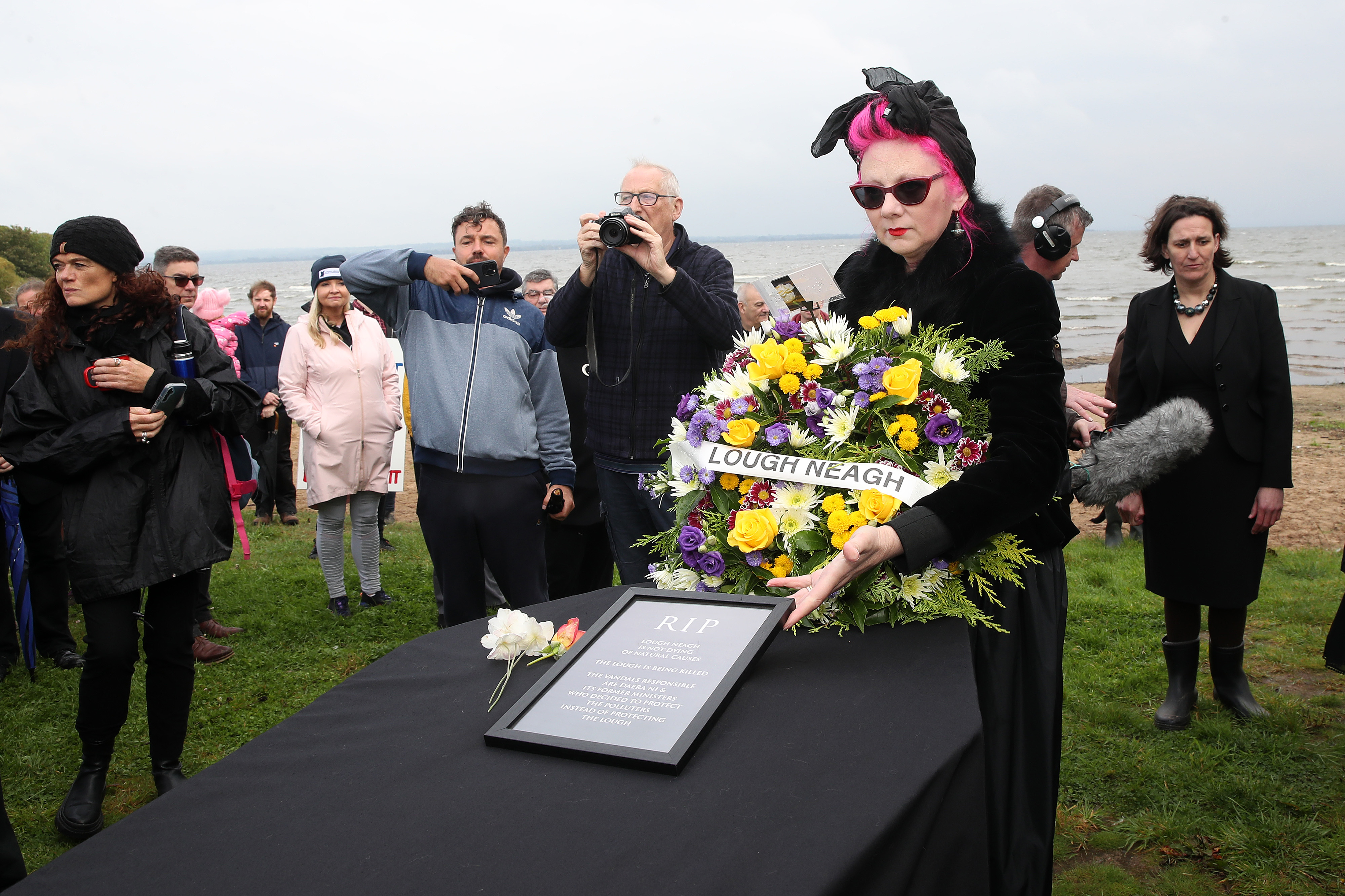 'This is grief, this is loss, this is death': 'Wake' held for blue ...
