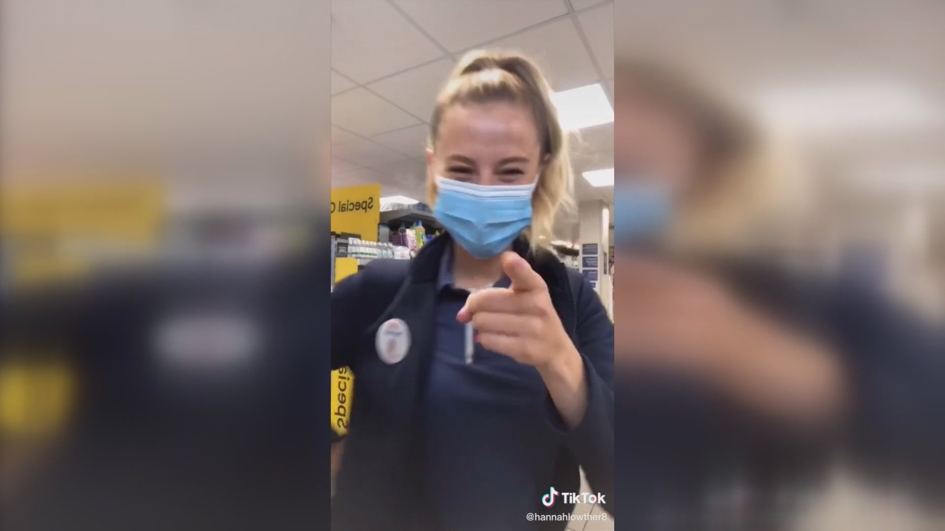 Theatre performer swaps the stage for the supermarket aisles | ITV News ...