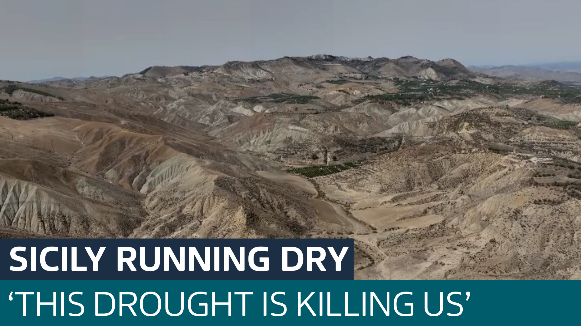 'This drought is killing us': Sicilian locals left without running ...