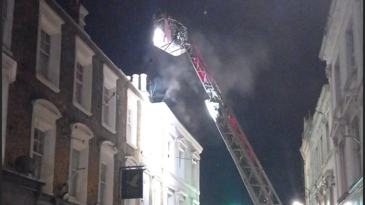 One person rescued after fire at flats in Ramsgate | ITV News Meridian