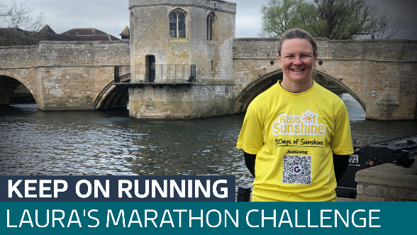Charity challenge will see Laura run a marathon every day during May ...