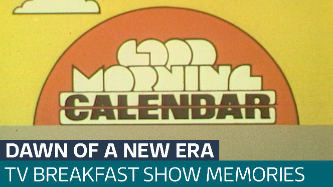 Memories of the first TV breakfast show Good Morning Calendar to mark ...