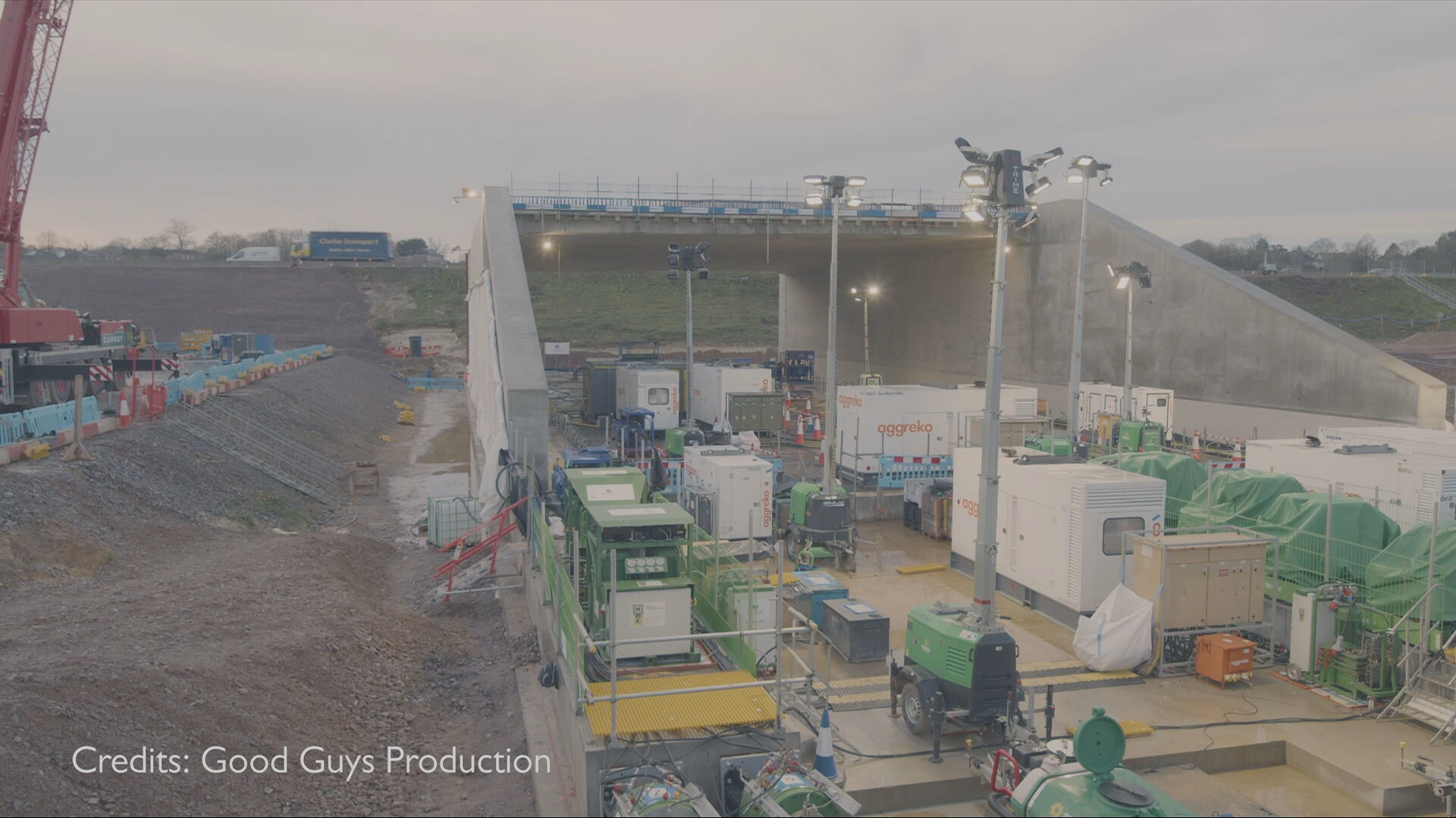 Timelapse released of M27 closure ‘box slide’ engineering operation ...