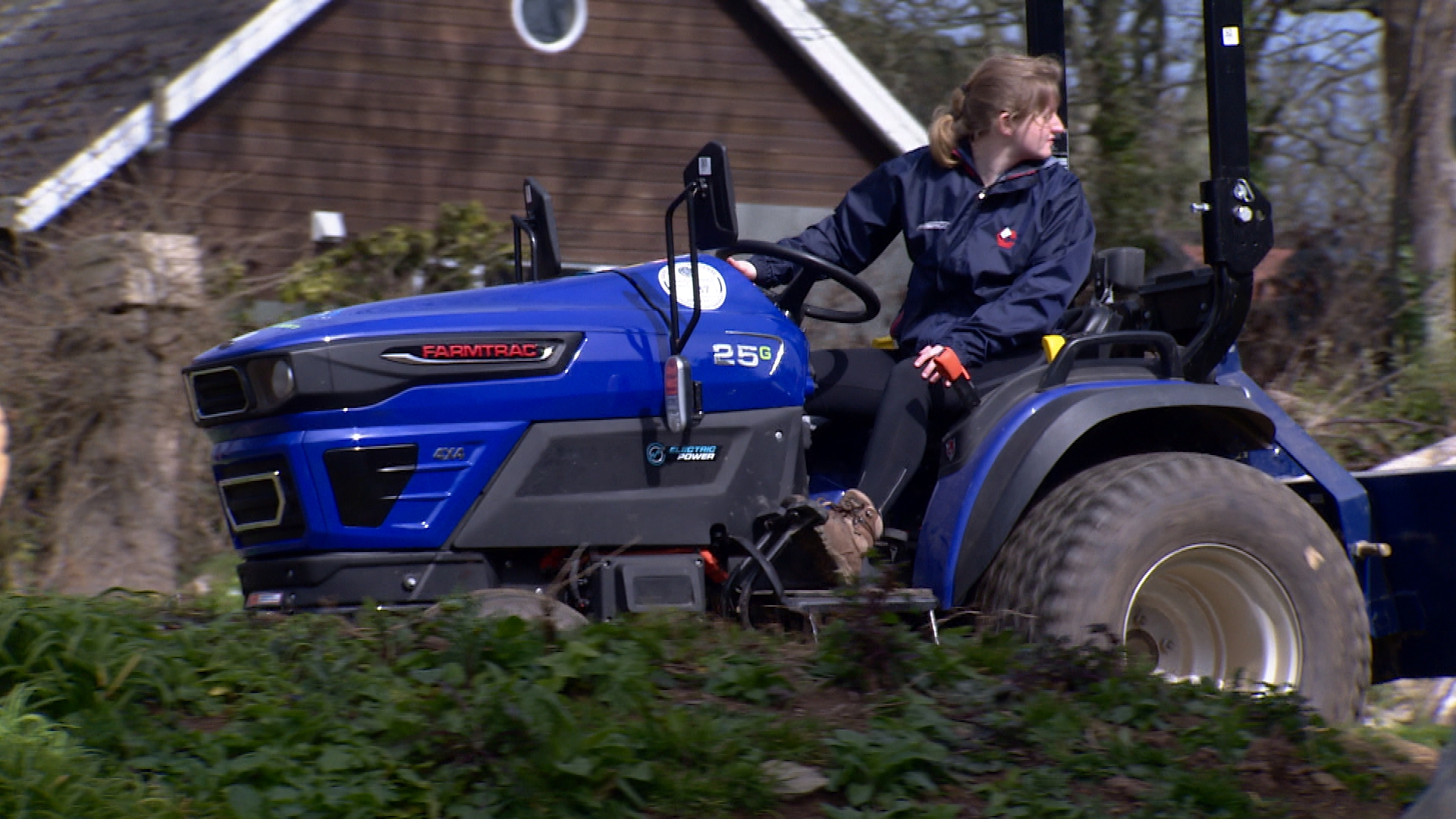 Sark's electric tractor in a field of its own | ITV News Channel