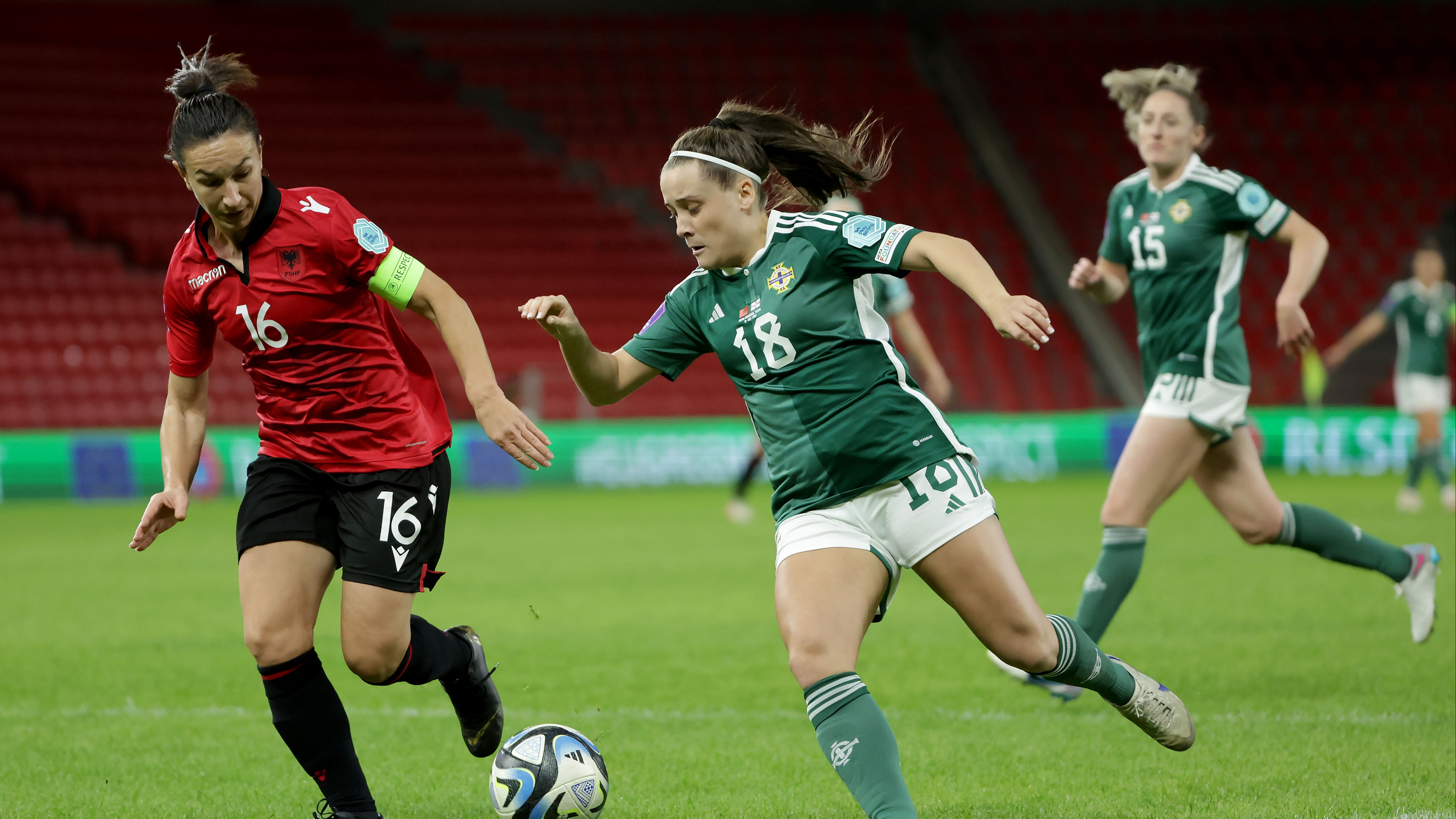 Simone Magill at the double as Northern Ireland sweep aside Albania in ...