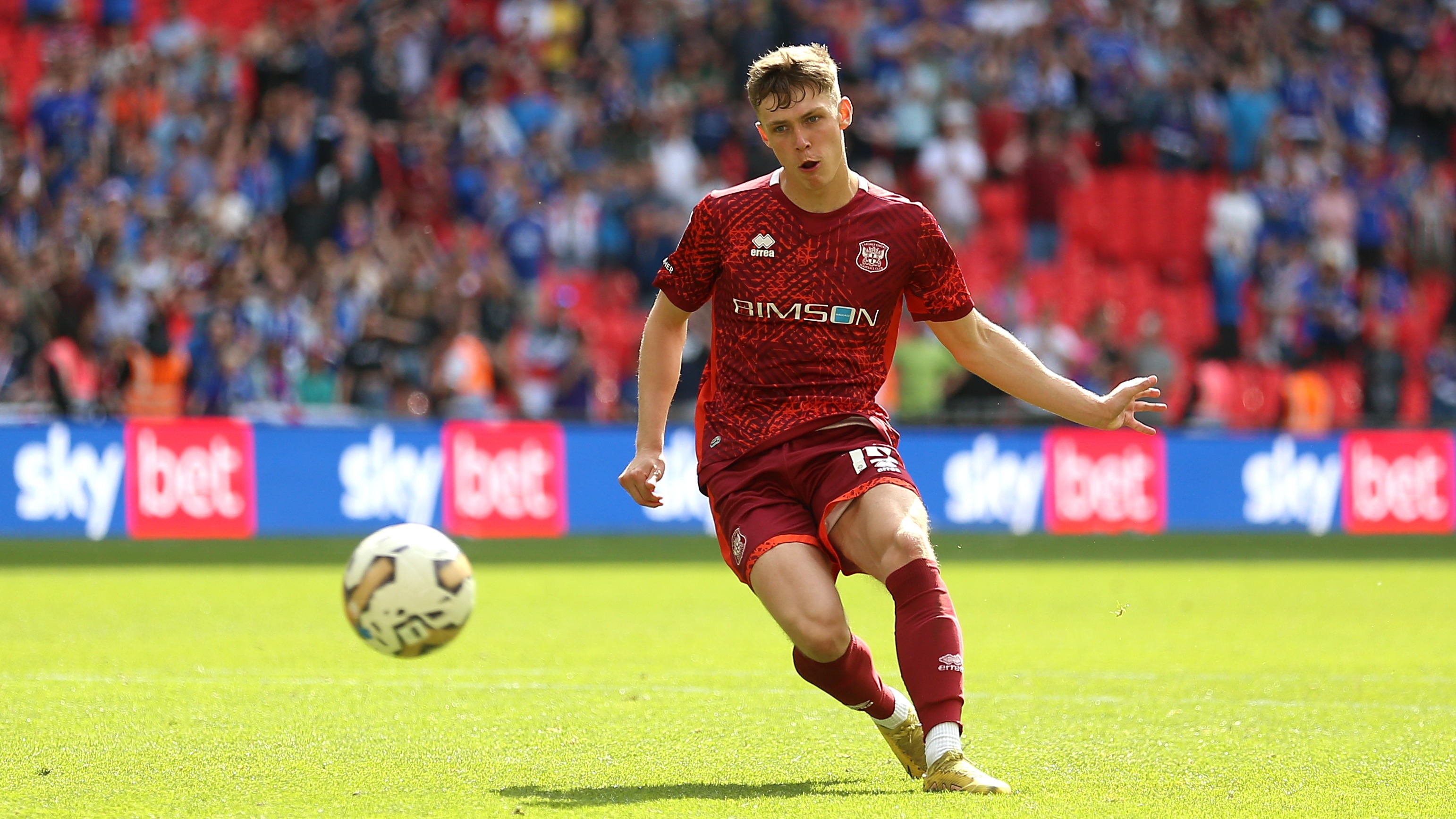 Carlisle United's Wembey hero Taylor Charters signs two-year deal | ITV ...