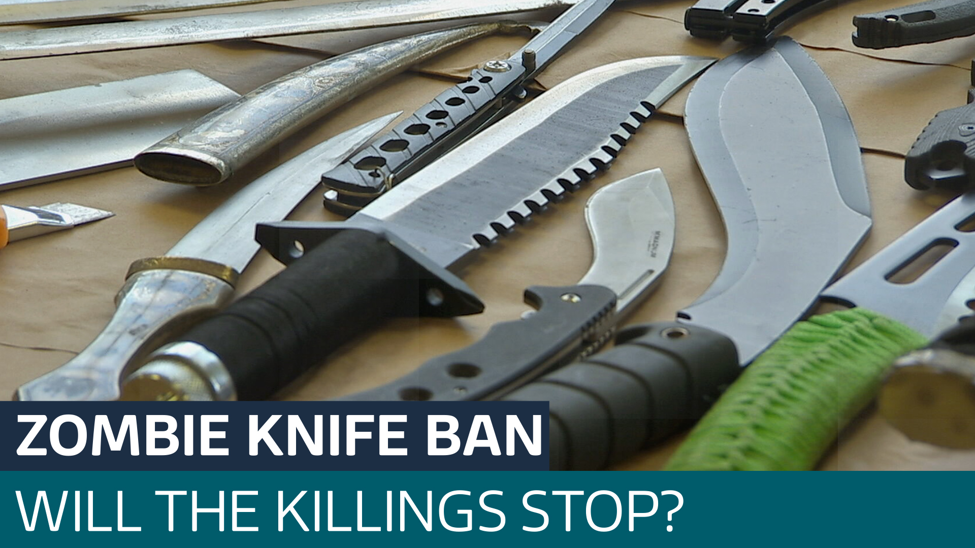 Ban on zombie-style knives and machetes to come into force - Latest ...