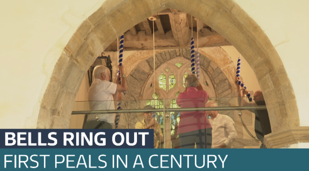 Church bells ring out for the first time this century - Latest From ITV ...