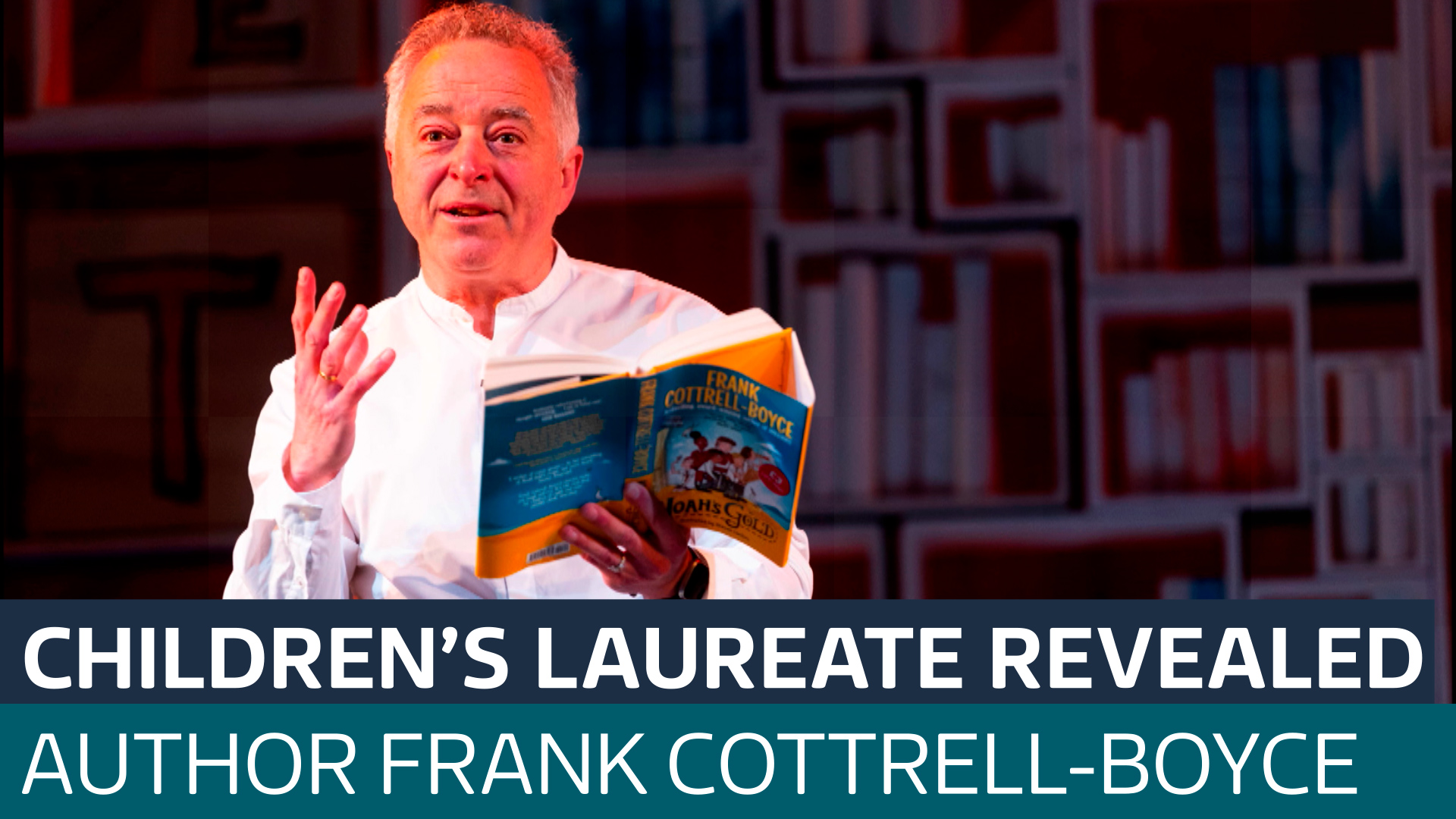 Children's Laureate revealed as bestselling author Frank Cottrell-Boyce ...