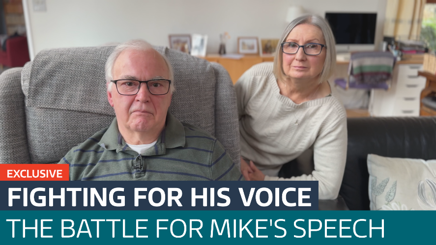 Fighting for his voice - Mike's battle with MND and the scramble to ...