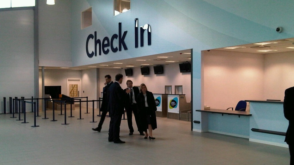 Official opening of Southend airport terminal | ITV News Anglia