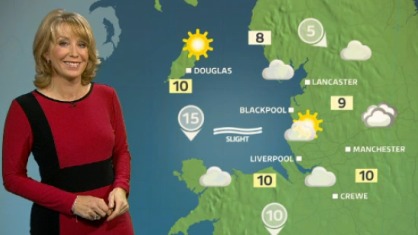 Emma Jesson brings you Saturday evening's weather forecast for the NW ...