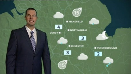 East Midlands weather: a chilly evening then rain | ITV News Central