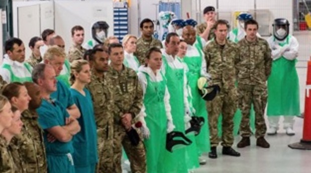 Troops prepare to spend Christmas away from home as they tackle Ebola ...