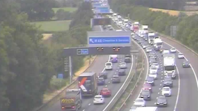 M4 and M5 traffic latest as queues build on Prince of Wales Bridge ...