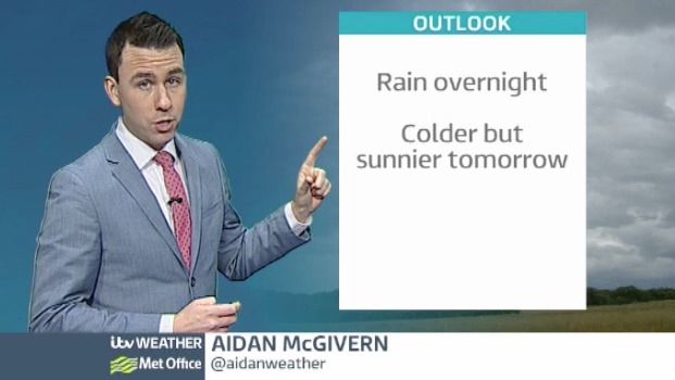 Anglia Weather: Rain tonight, sunny tomorrow | ITV News Anglia