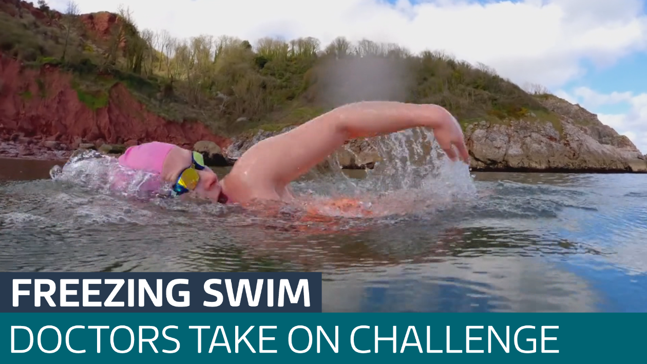 Doctors take on epic swimming adventure - Latest From ITV News