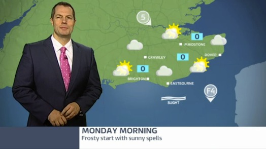 Meridian weather - James has the latest for the east of the region ...