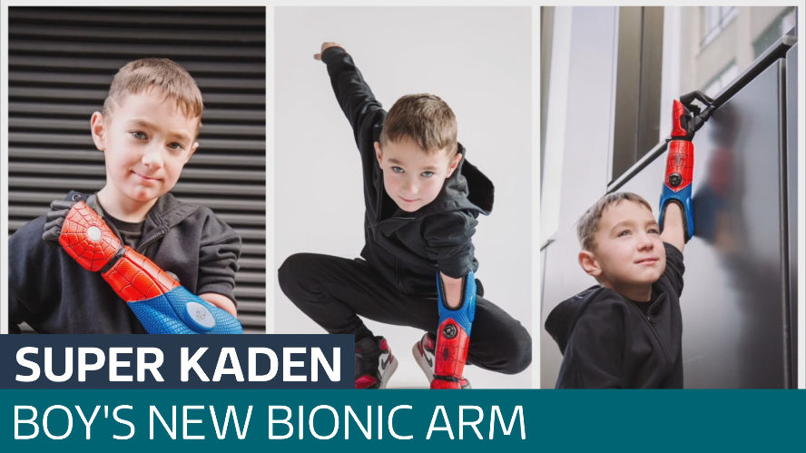 Eight-year-old boy one of the first children to receive a superhero ...