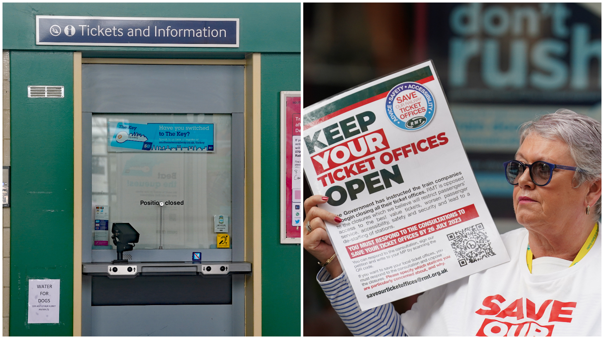 Hope for disabled train users as ticket office closure plans delayed ...