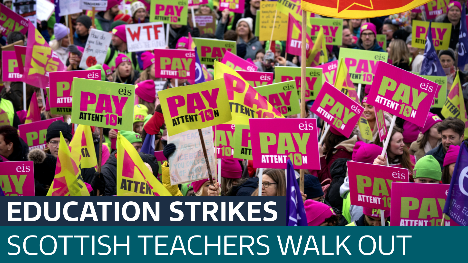 Teachers in Scotland go on strike as last-minute pay talks fail ...