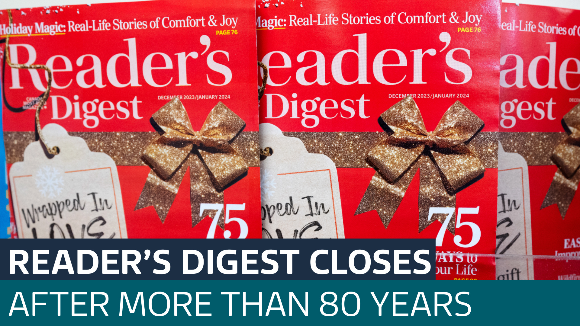 'Iconic' Reader's Digest to stop publishing in the UK after more than ...